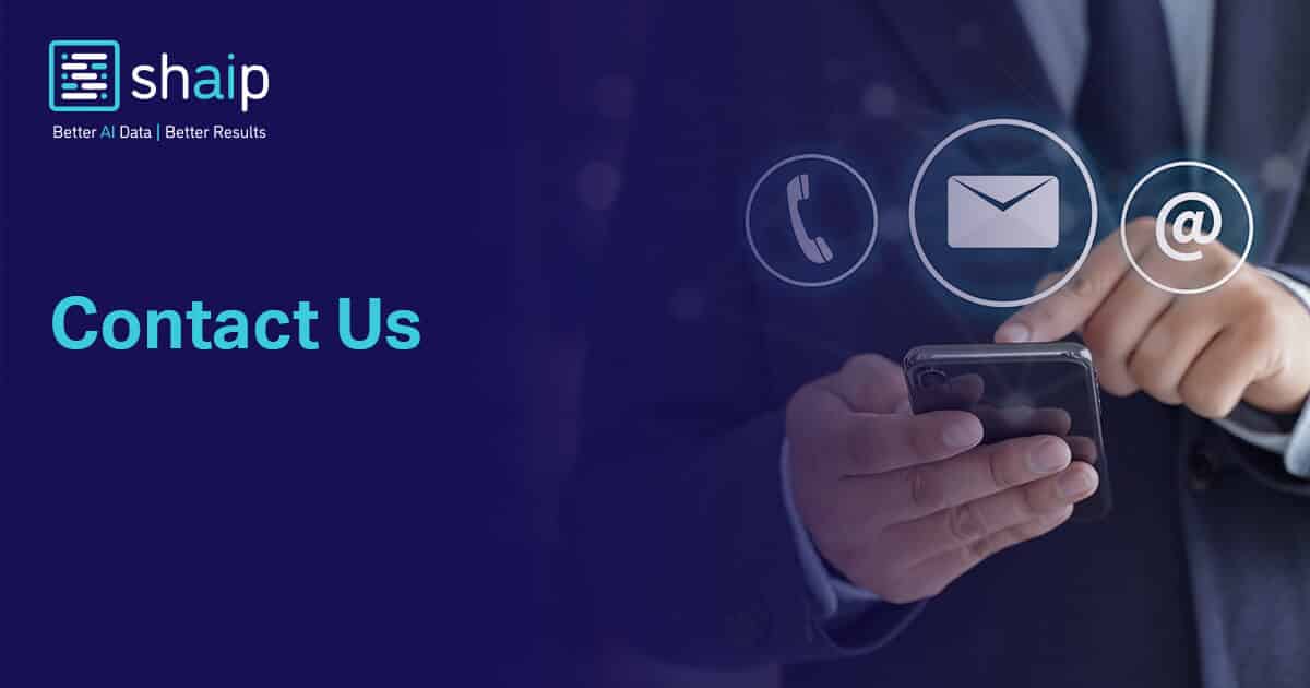 联系我们 - Shaip