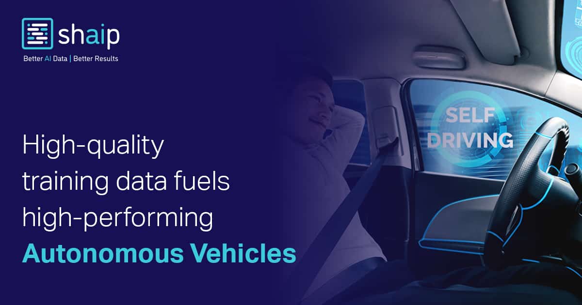 High-quality training data fuels high-performing autonomous vehicles ...