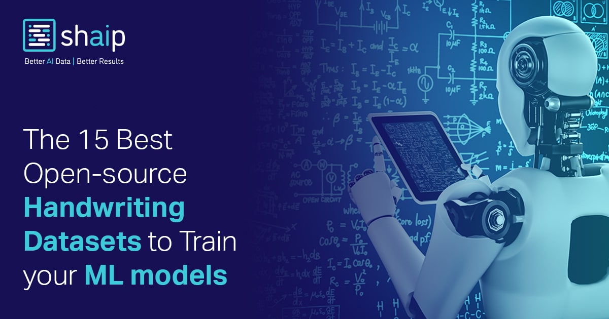 Top 15 Free Handwriting & OCR Datasets to Train your ML models
